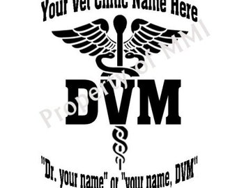 Popular items for dvm on Etsy