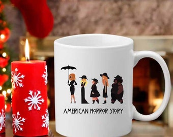 American Horror Story Mug , Ceramic Mug, Printed Mug