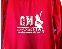 Popular items for baseball team shirt on Etsy