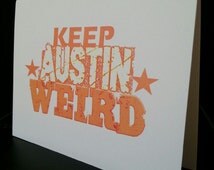 Popular items for keep austin weird on Etsy