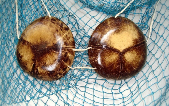 Coconut Shell Bikini Top Luau Decor