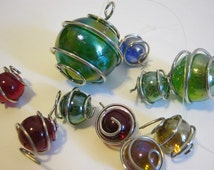 Popular items for wire wrapped marbles on Etsy