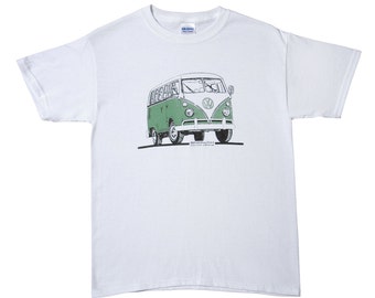 Vw bus tshirt | Etsy