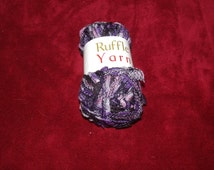 Purple Ruffle Yarn