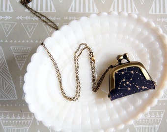 Unique coin purse necklace related items | Etsy