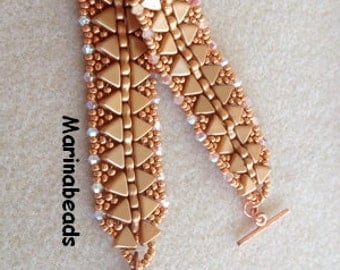 TUTORIAL Rulla Bracelet by MarinaBeads06 on Etsy