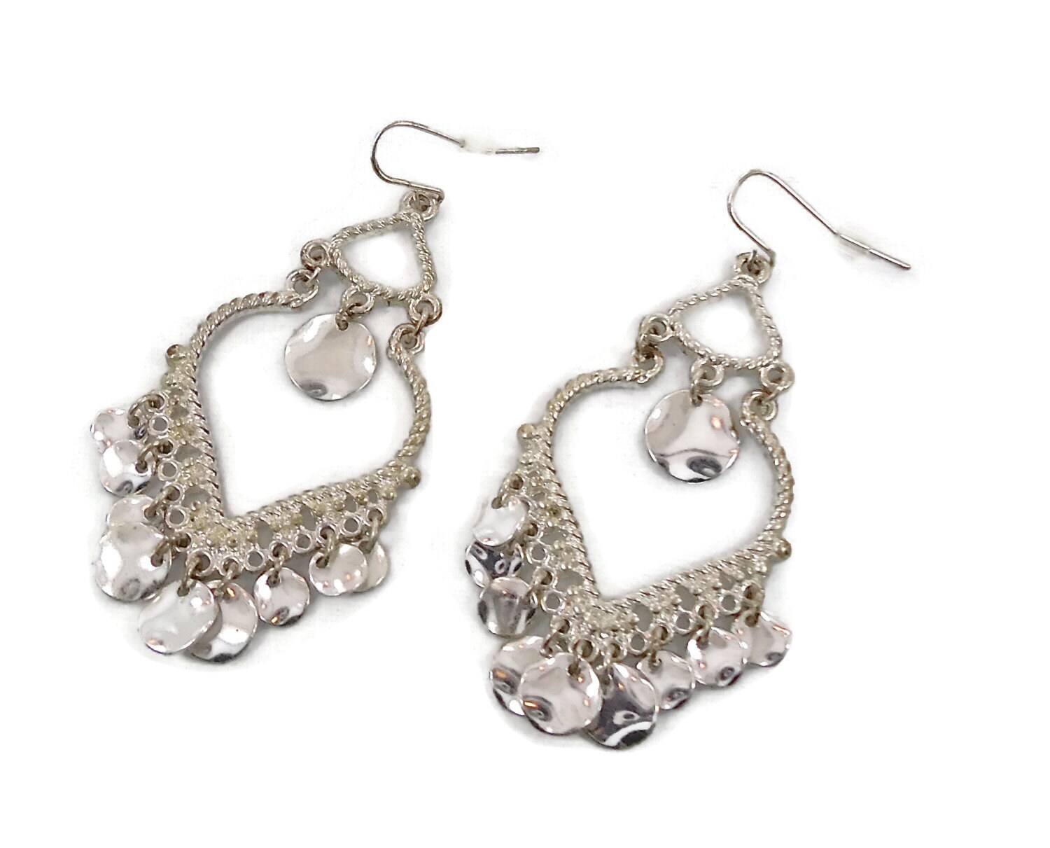 Gypsy Earrings Silver Earrings Vintage Earrings Boho