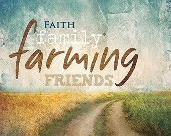 Faith family farming | Etsy