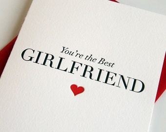 Card for girlfriend | Etsy