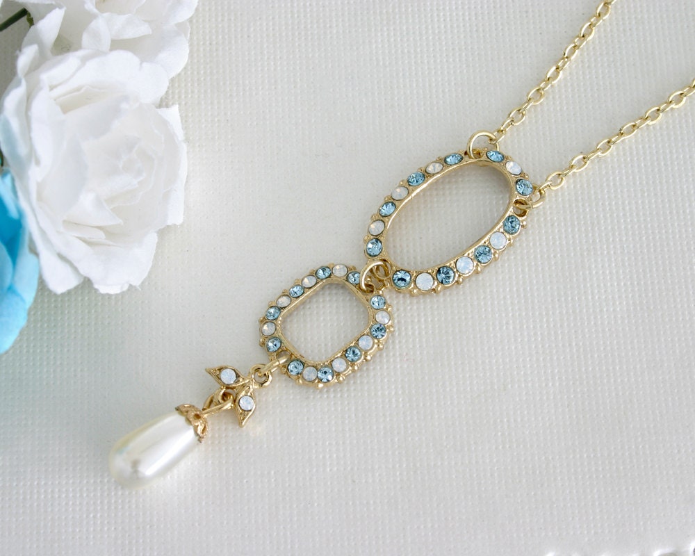 Long gold pendant necklace Long pendant Long by AlinYerushalmi