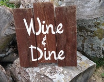 Popular items for rustic bar sign on Etsy