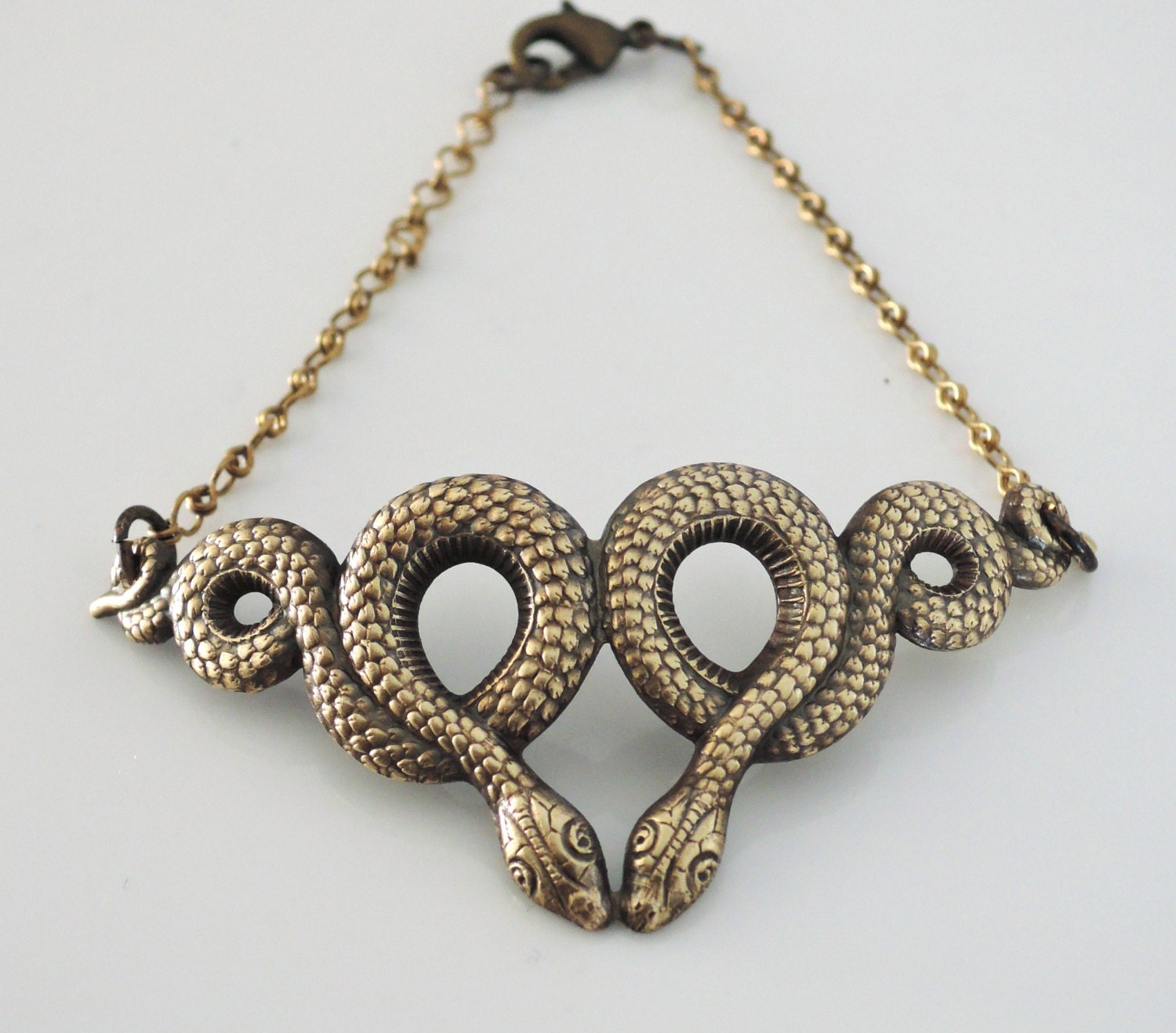 Vintage Bracelet Snake Bracelet Egyptian Jewelry Snake