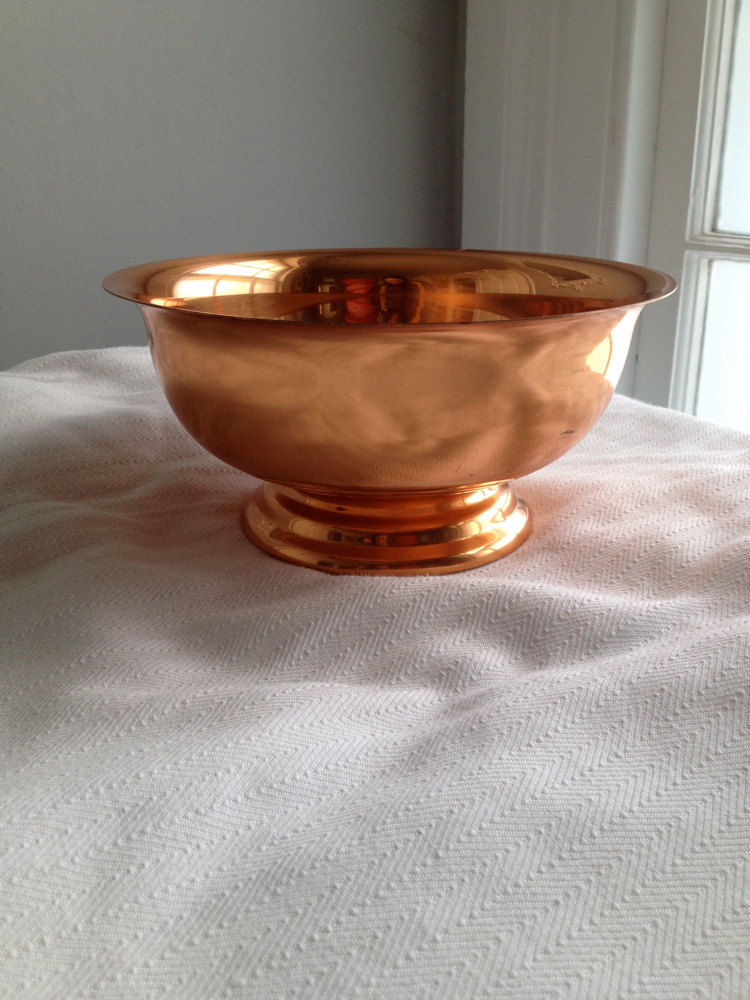 Vintage Coppercraft Guild Solid Copper Serving Bowl – Haute Juice