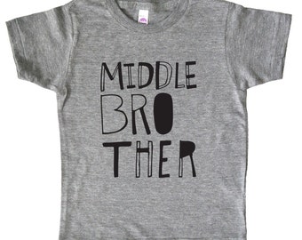 Middle brother shirt | Etsy