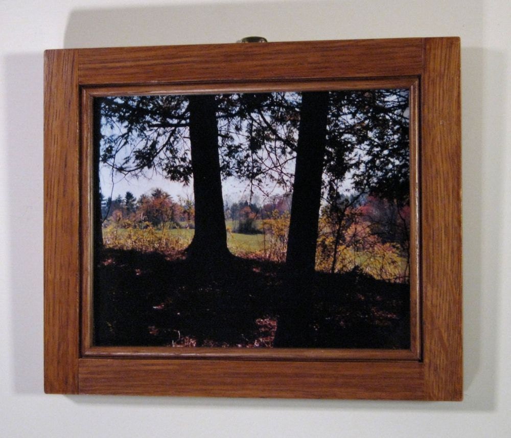 Quartersawn White Oak 8x10 Picture Frame
