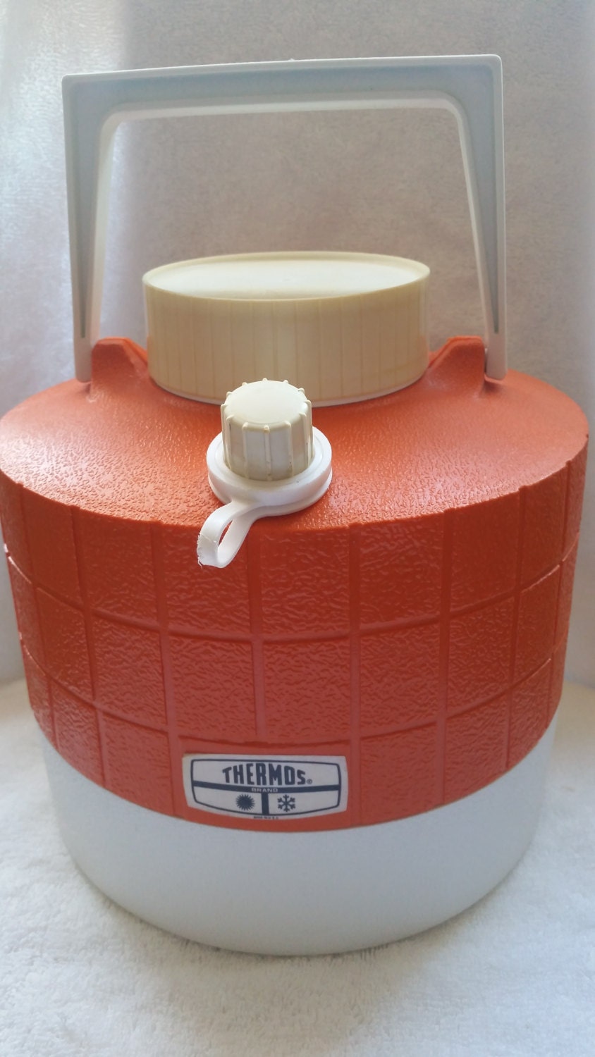 Vintage Orange Thermos – Haute Juice