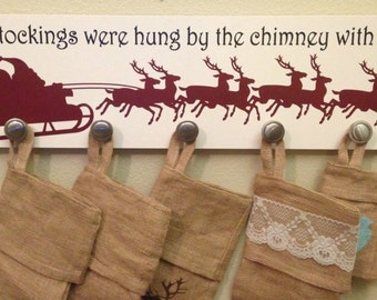 Stocking holder | Etsy