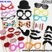 Photo Booth Props Best Wedding 40 Piece Photo Props set