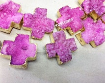 Popular items for pink crystal pendant on Etsy