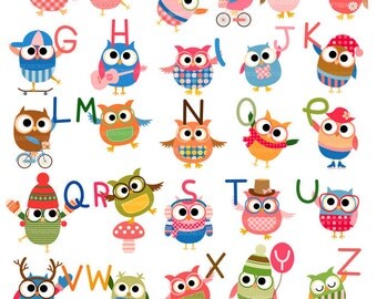 Classroom owl clip art for Personal and Commercial use