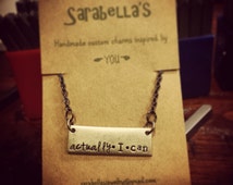 Popular items for actually i can on Etsy