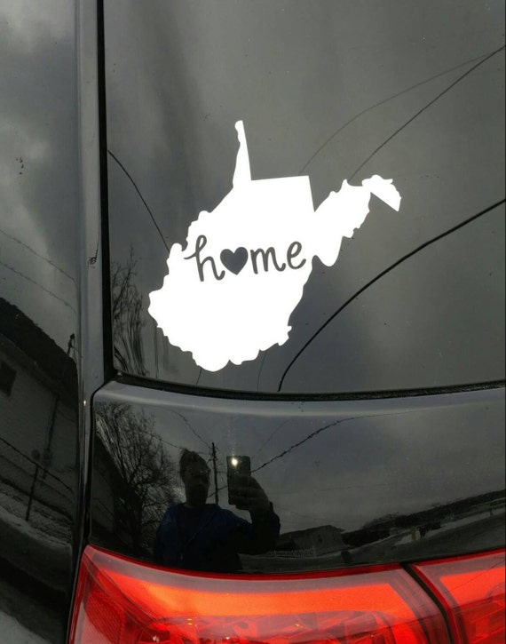 West Virginia Home Car Decal