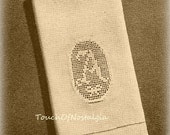 Items similar to ALPHABET MONOGRAM Chart Crochet Pattern - Filet ...