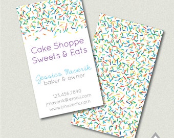 Baker business card | Etsy