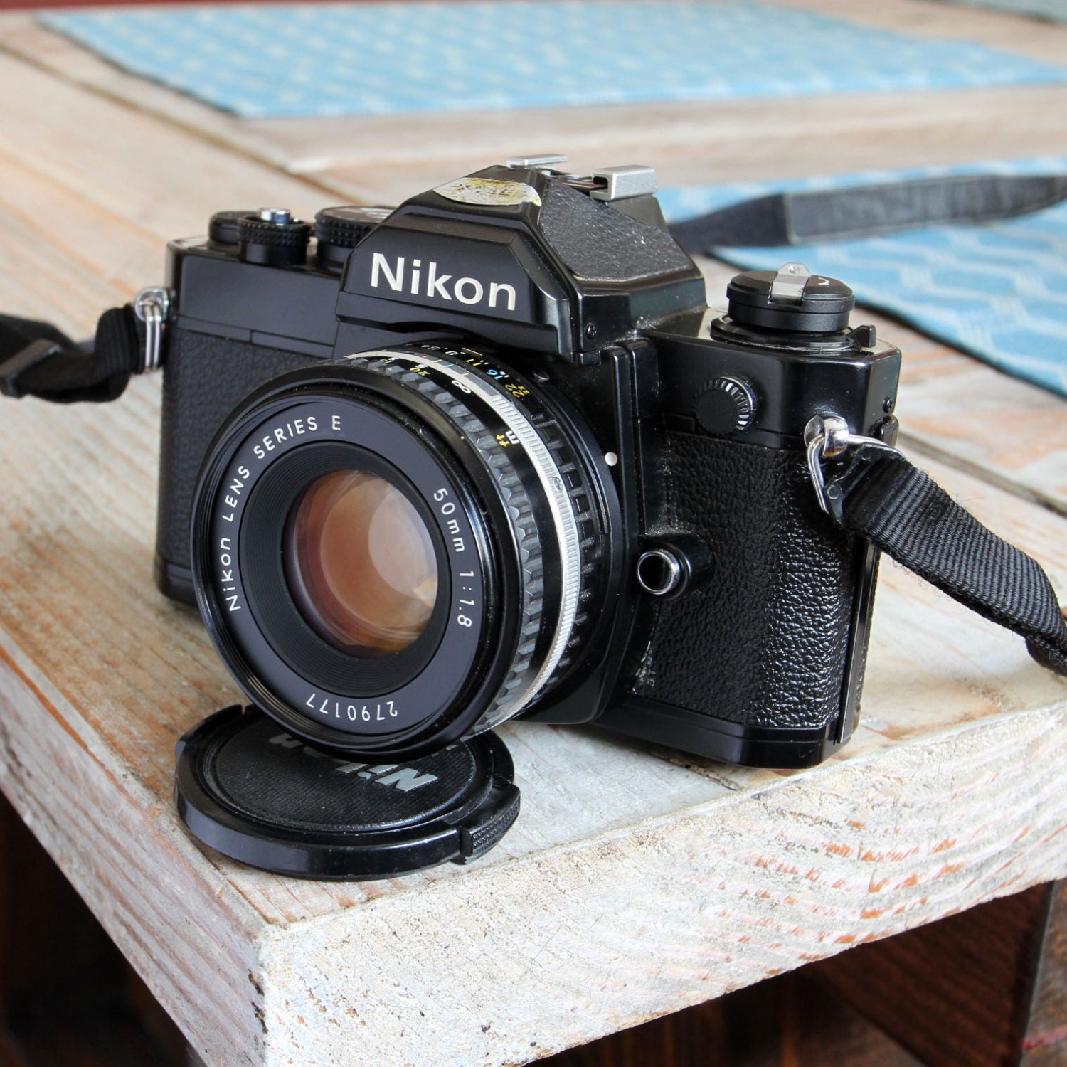 Working Vintage Nikon Fm 35mm Film Slr Camera By Vintagephotoandco