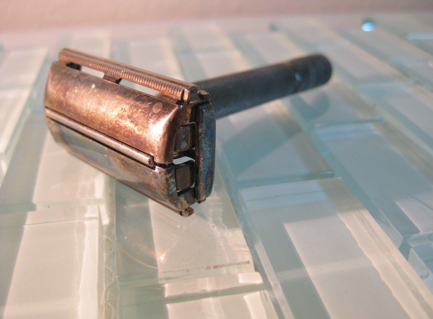 1940s Gillette Super Speed Razor Metal