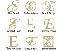 Popular items for decorative letter e on Etsy