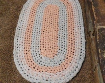 Popular items for oval rag rug on Etsy
