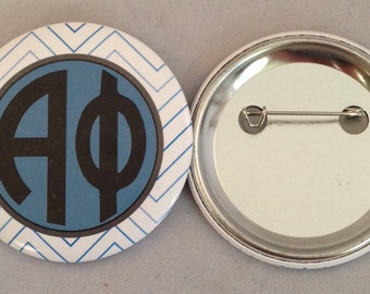 Items similar to Alpha Phi Ivy Leaf Button on Etsy