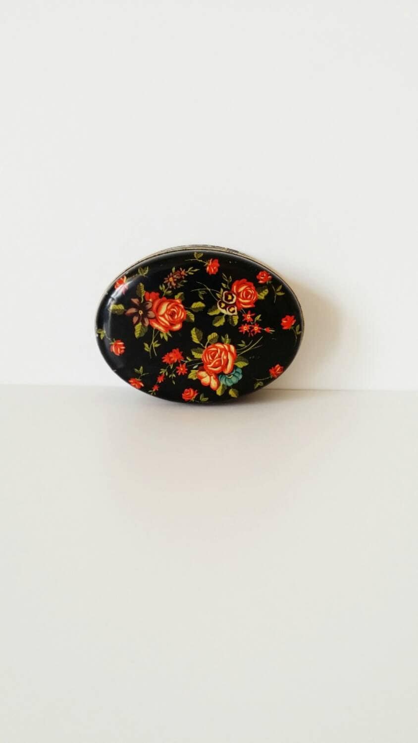 Collectable tin, Italian candy tin, Perugina,Floral tin, Italian sweet ...