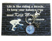 Popular items for bicycle keychain on Etsy