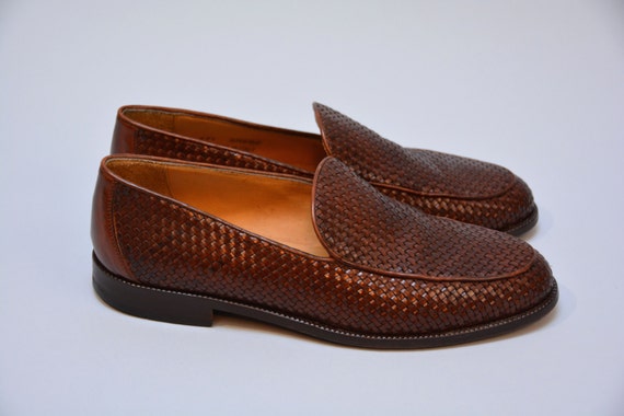 chaussures cuir tresse homme