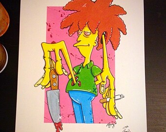 Sideshow bob | Etsy