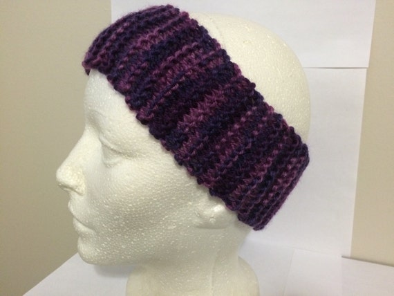 Items similar to Knitted Head Band on Etsy