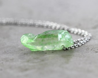 Popular items for lime green gemstone on Etsy