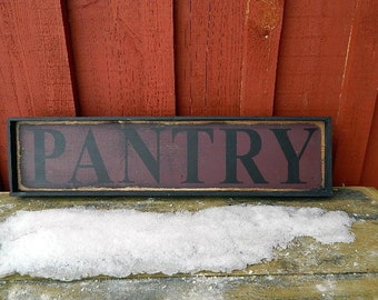 Popular items for pantry sign on Etsy