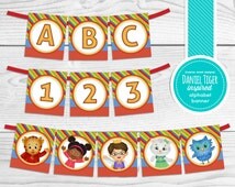 Popular items for daniel tiger banner on Etsy