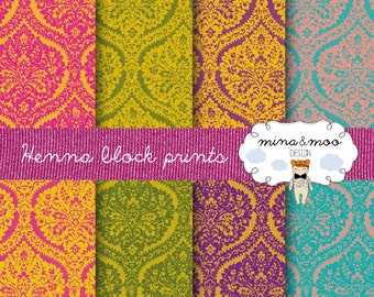 Henna stencil | Etsy