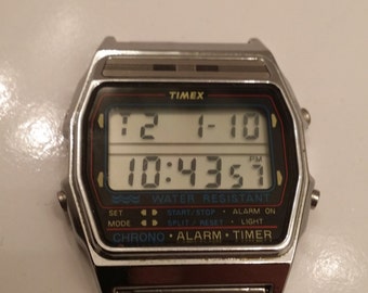 vintage timex digital watch