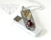 Popular items for usb necklace on Etsy