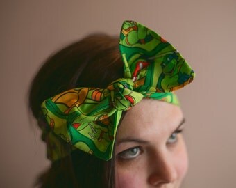 Items similar to Teenage Mutant Ninja Turtle inspired headbands on Etsy