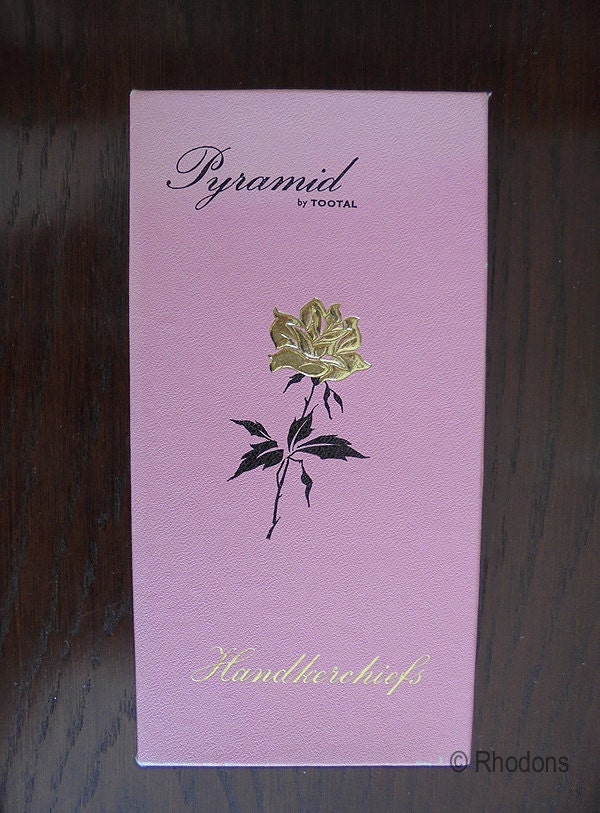 Vintage Boxed Tootal Pyramid Ladies Handkerchiefs – 1950s 1960’s ...