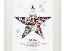 Popular items for star collage on Etsy