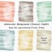 Watercolor Backgrounds Watercolor frames by PassionPNGcreation