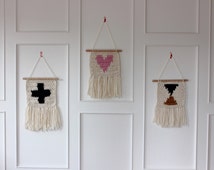 Popular items for crochet wall hanging on Etsy