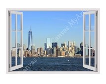 Unique nyc skyline decal related items | Etsy